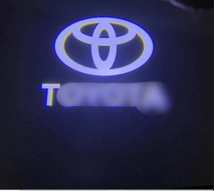 Toyota door logo lights store